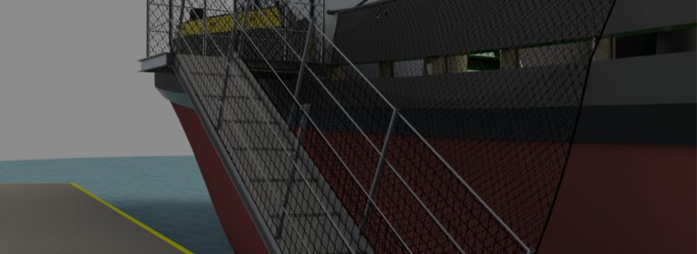 Gangway Safety Nets - InCord Custom Safety Netting