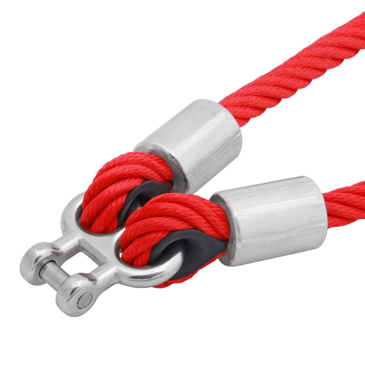 16mm Netform™ Termination - Nylon Thimble w/ Center Hole - InCord Hardware