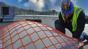 Skylight Nets - InCord Custom Safety Netting